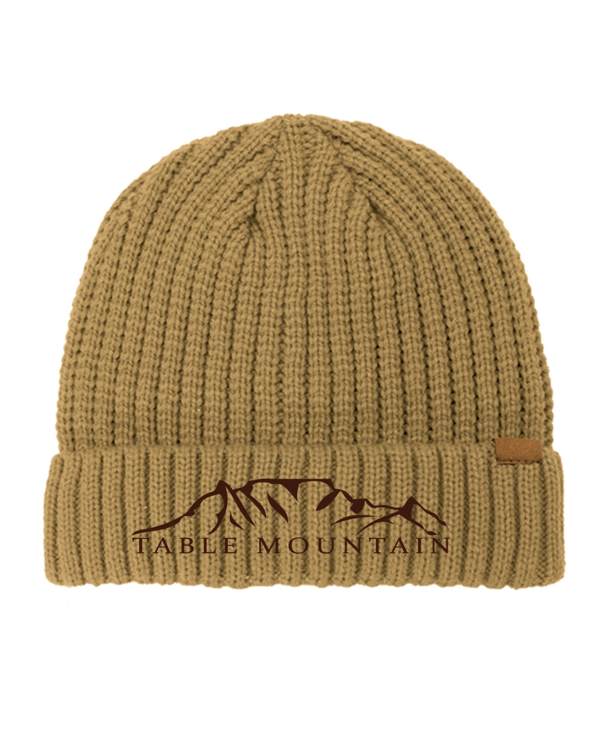 Table Mountain Beanie - Khaki | Headwear | Table Mountain Shop